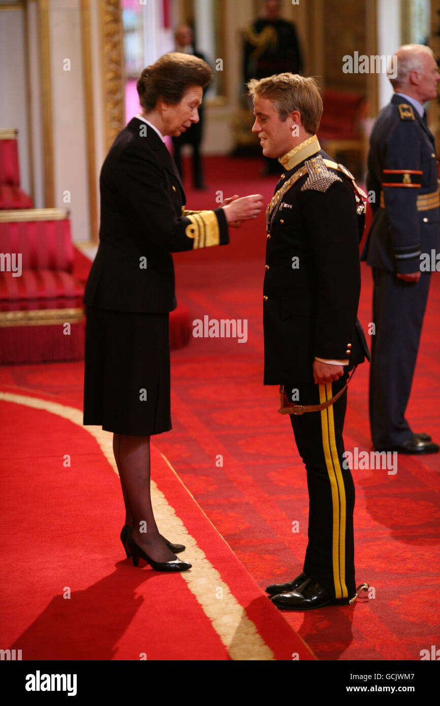 Captain Rowley Gregg, from the Light Dragoons, is decorated with the ...