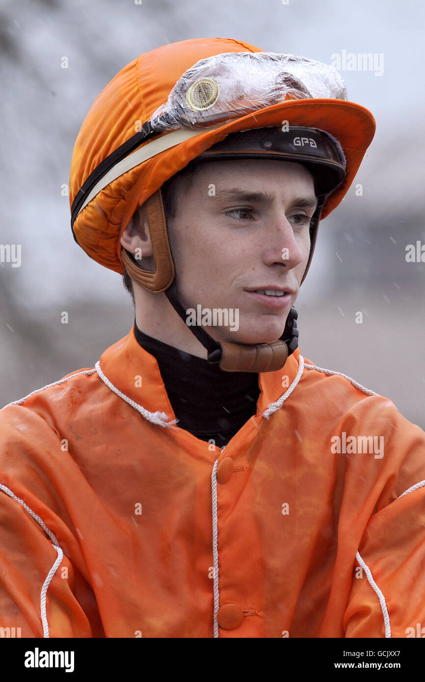 Horse Racing - Lingfield Park Racecourse. Simon Pearce, Jockey Stock ...