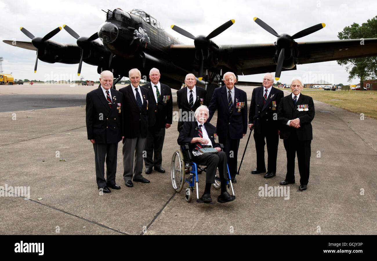 (back row left to right) Air Gunner Jim Gooding, Air Gunner Jim ...