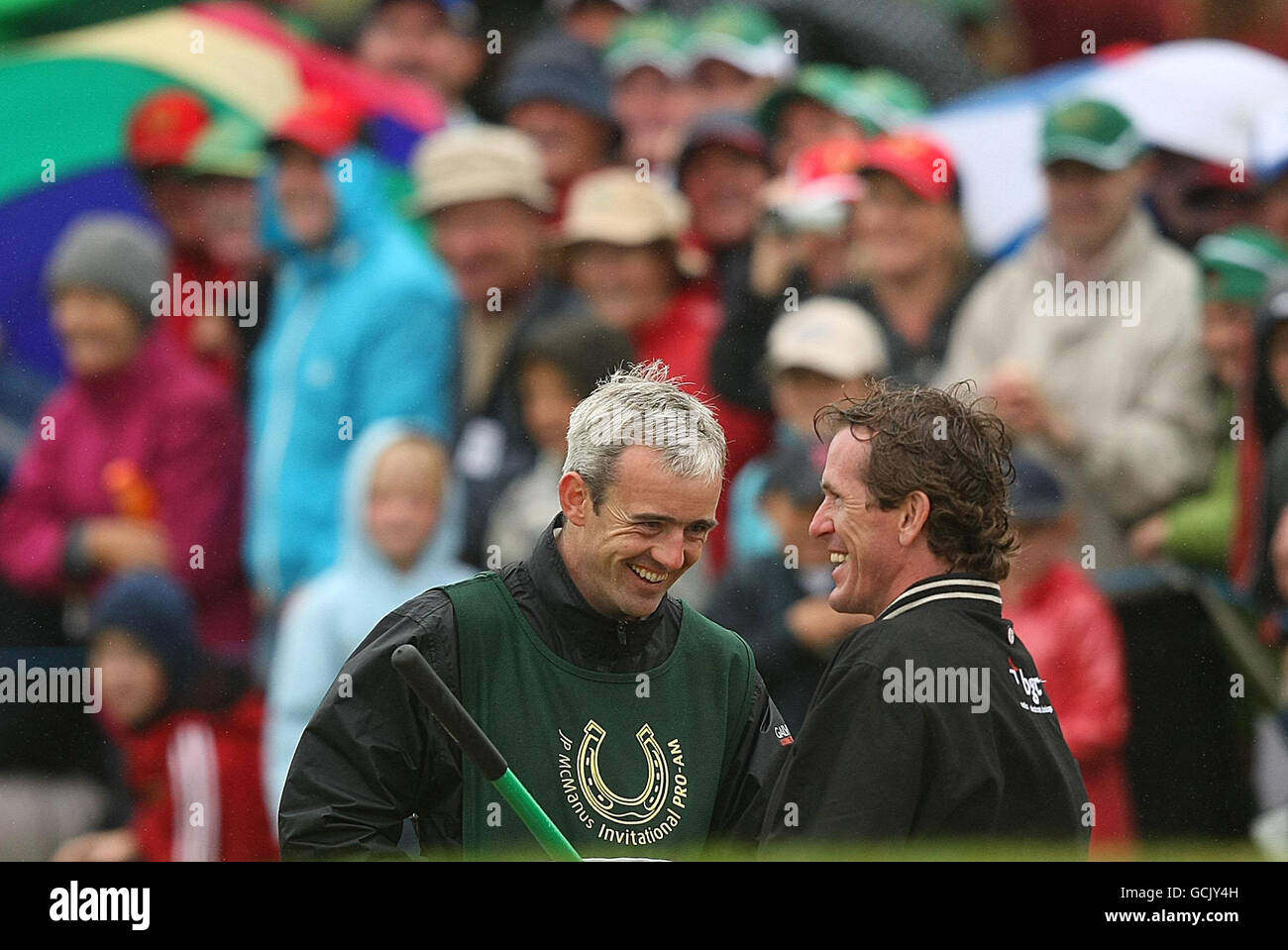 Jockeys Ruby Walsh (left) and Tony McCoy during the JP McManus ...