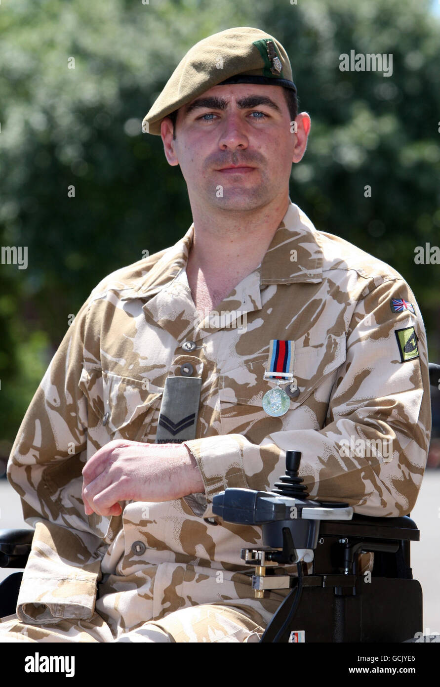 Operation Herrick medal ceremony Stock Photo - Alamy