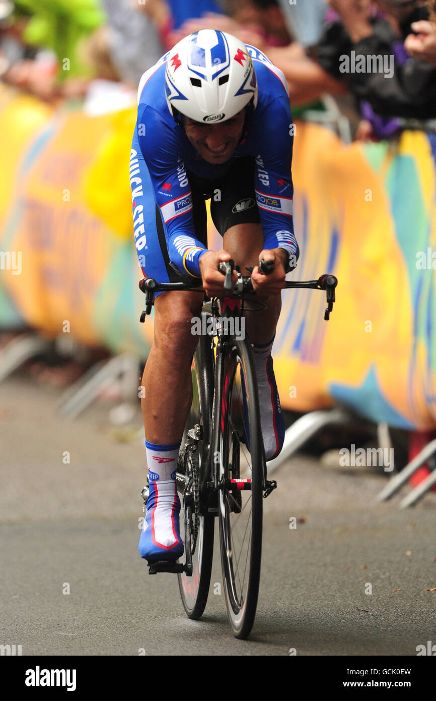 Spain's Carlos Barredo of team Quick Step during the prologue Stock ...