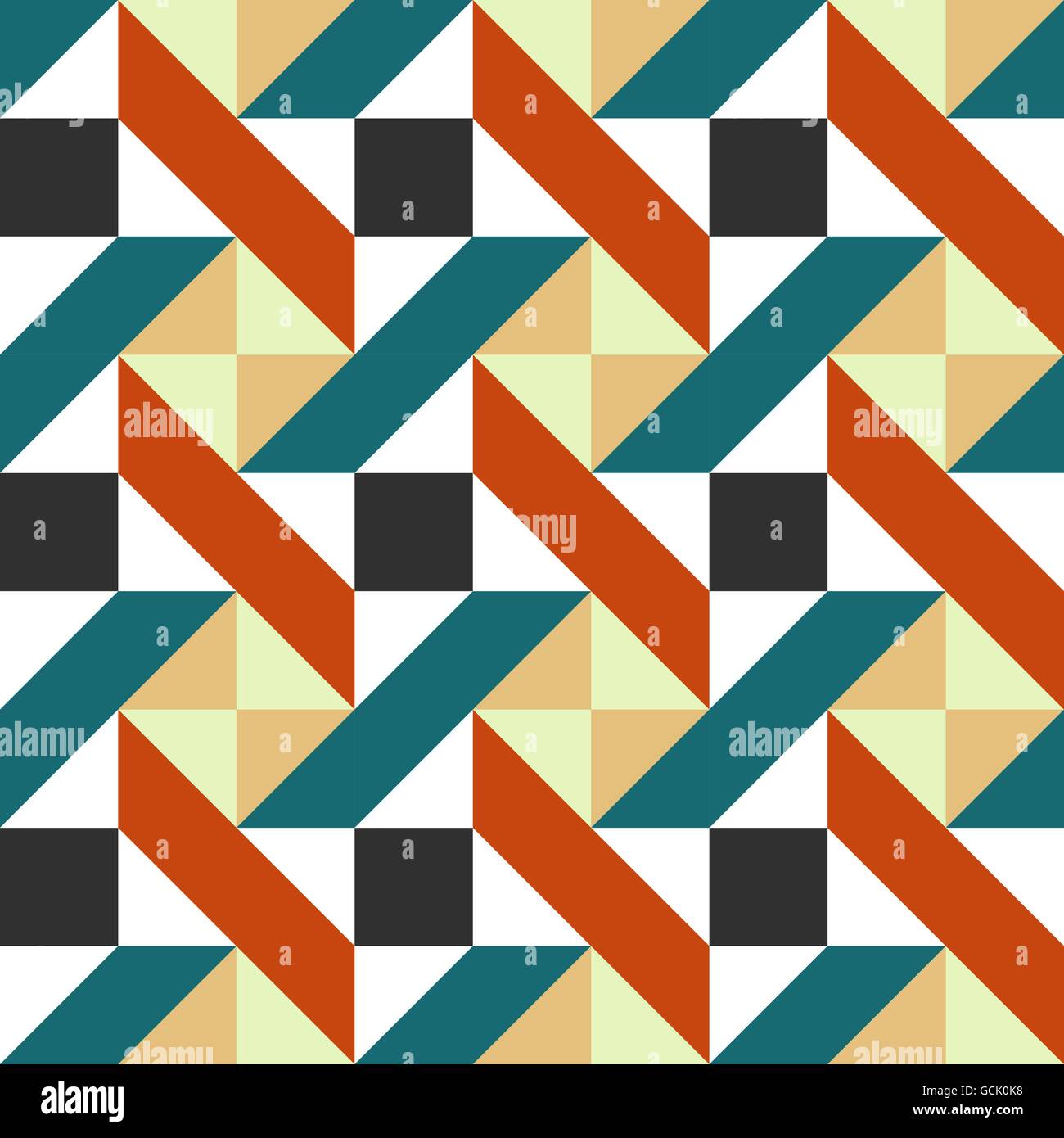 Vintage retro ceramic tile pattern set collection. Antique retro ...