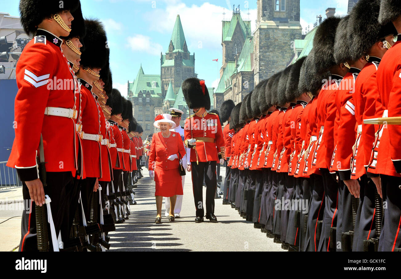 Royalty - Queen Elizabeth II Visit to Canada Stock Photo - Alamy