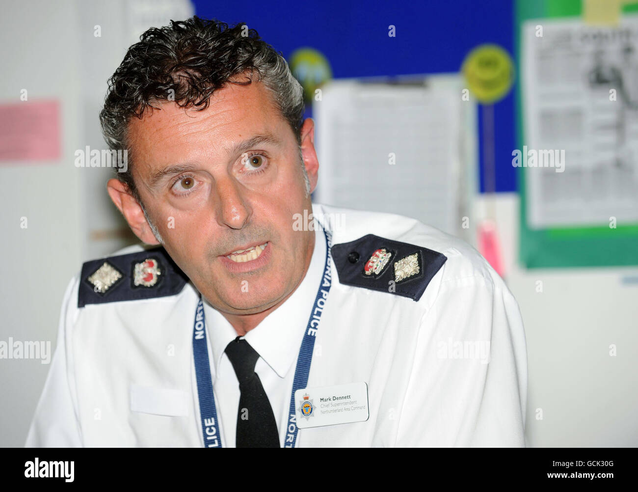 Chief superintendent mark dennett hi-res stock photography and images ...