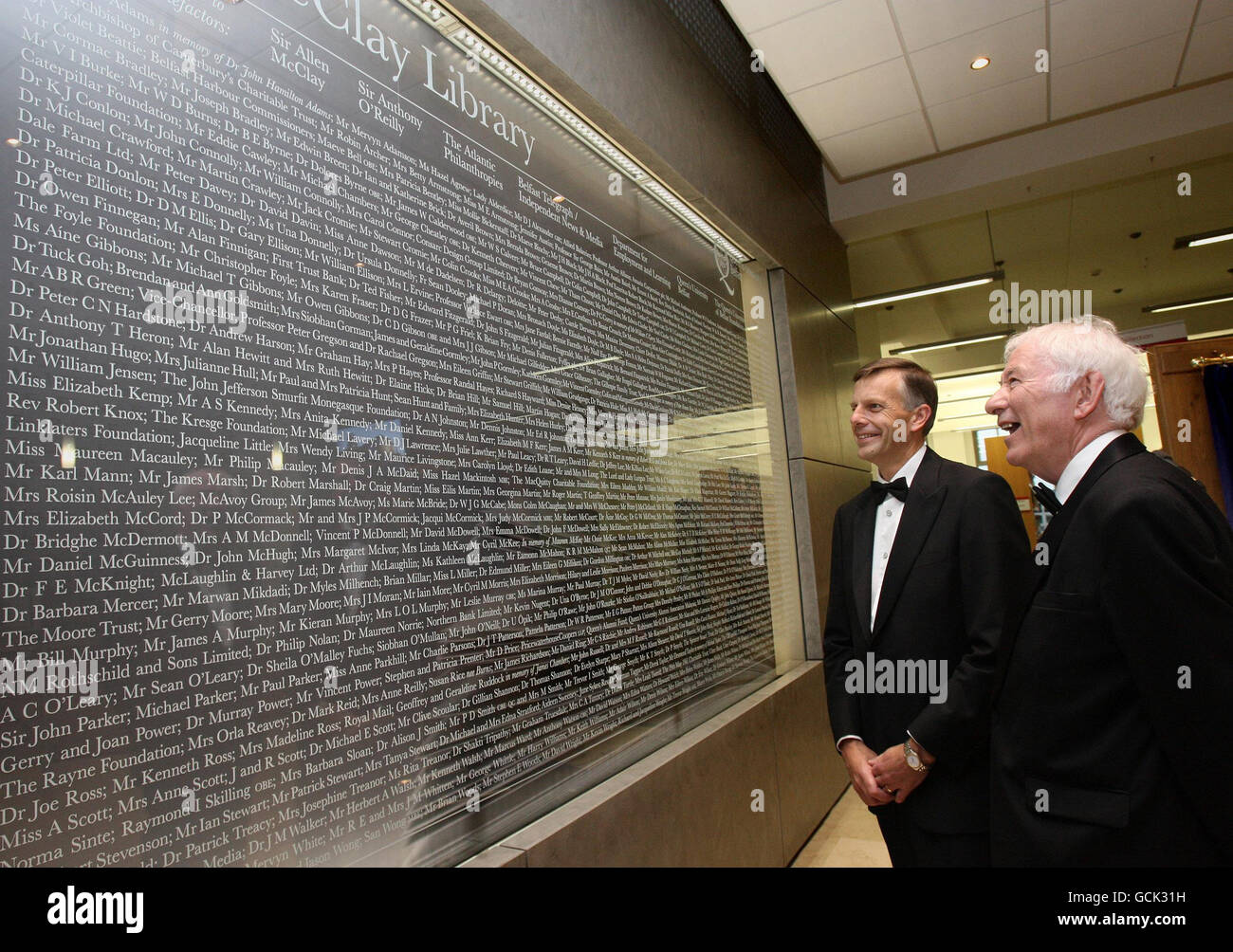 McClay Library opens Stock Photo - Alamy