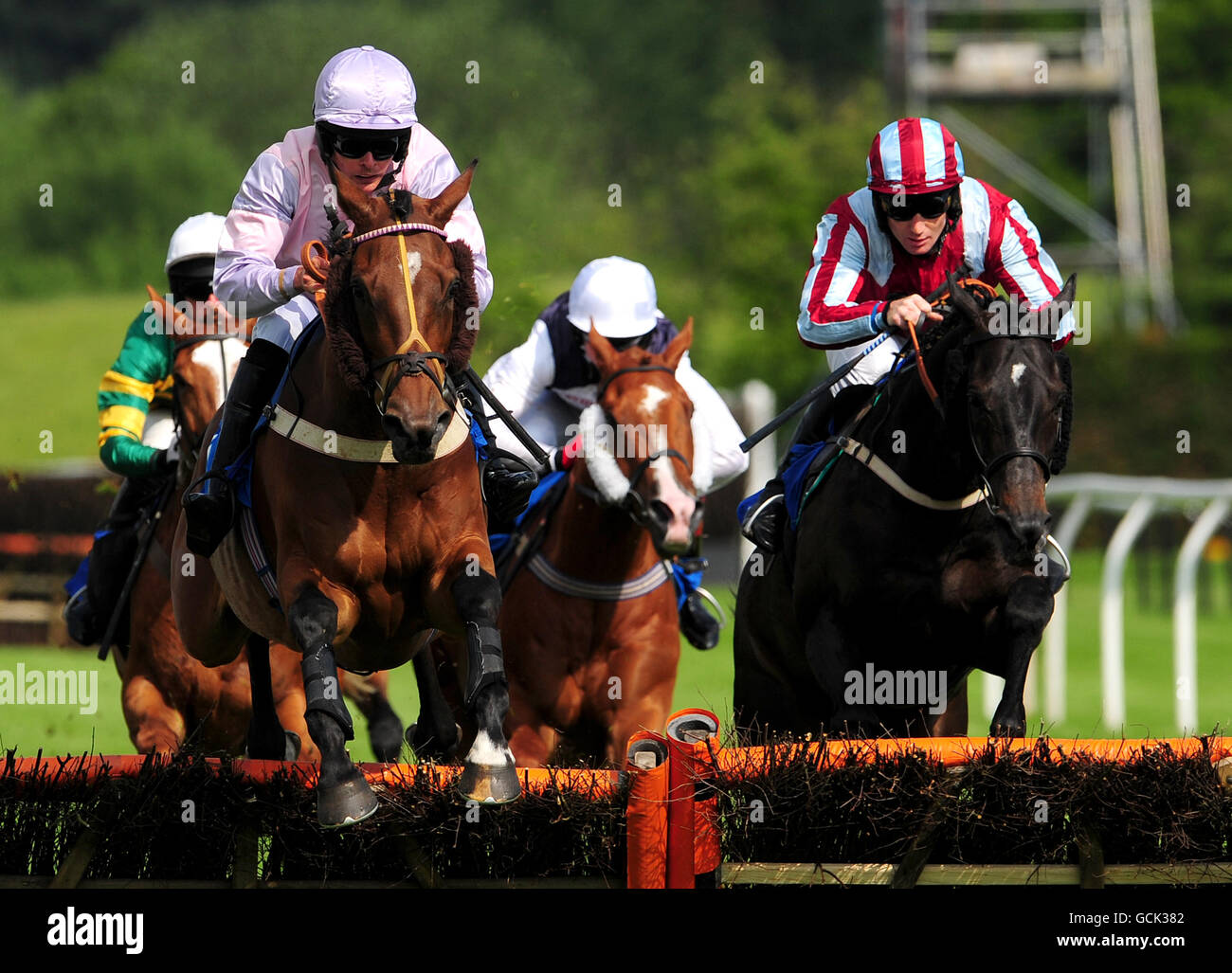 Horse Racing - Market Rasen Racecourse Stock Photo - Alamy