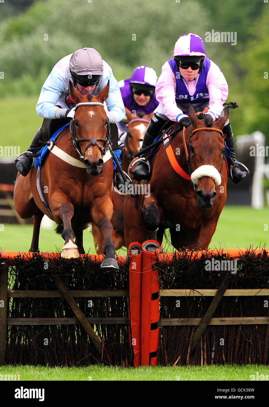 Horse Racing - Market Rasen Racecourse Stock Photo - Alamy