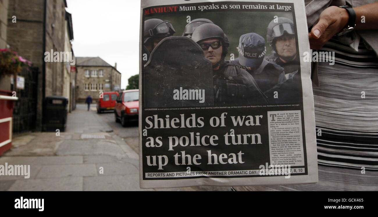 Northumberland rothbury village hi-res stock photography and images - Alamy