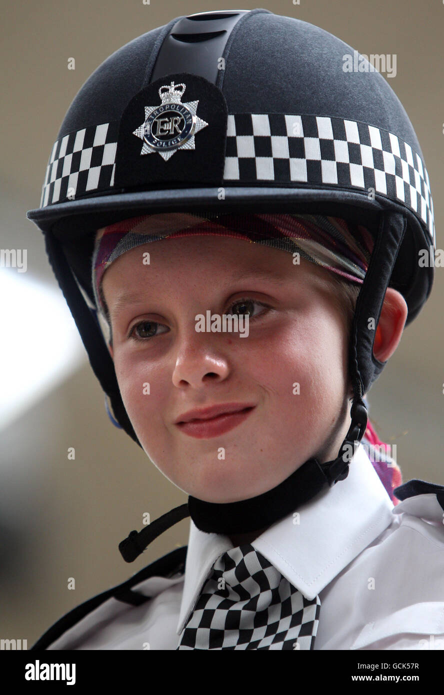 Kimberley Durrant aged 10, from Pontypool in Gwent, Wales during her ...