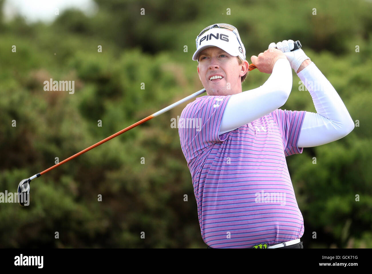 USA's Hunter Mahan during round three of The Open Championship 2010 at ...