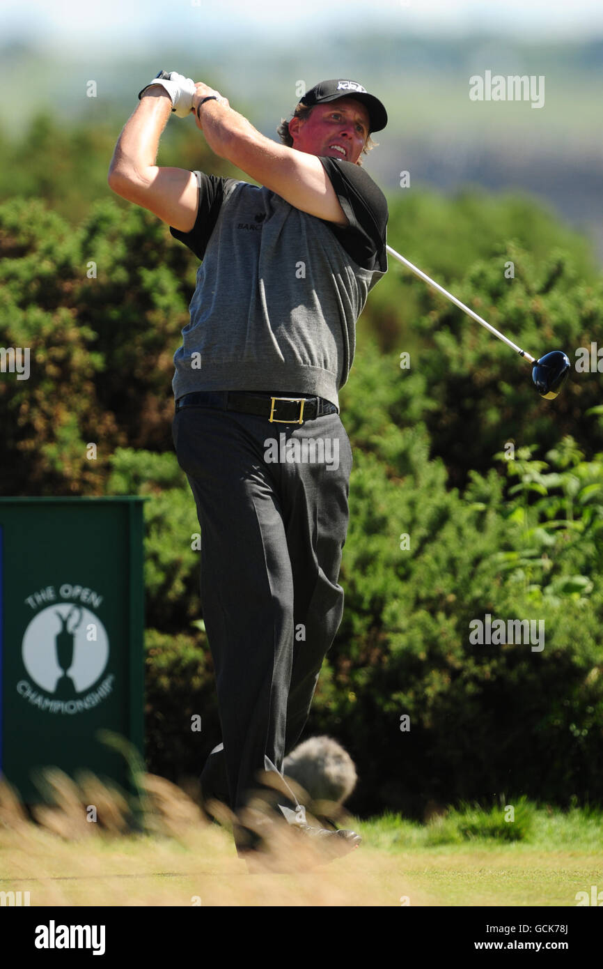 USA's Phil Mickelson during round three of The Open Championship 2010 ...