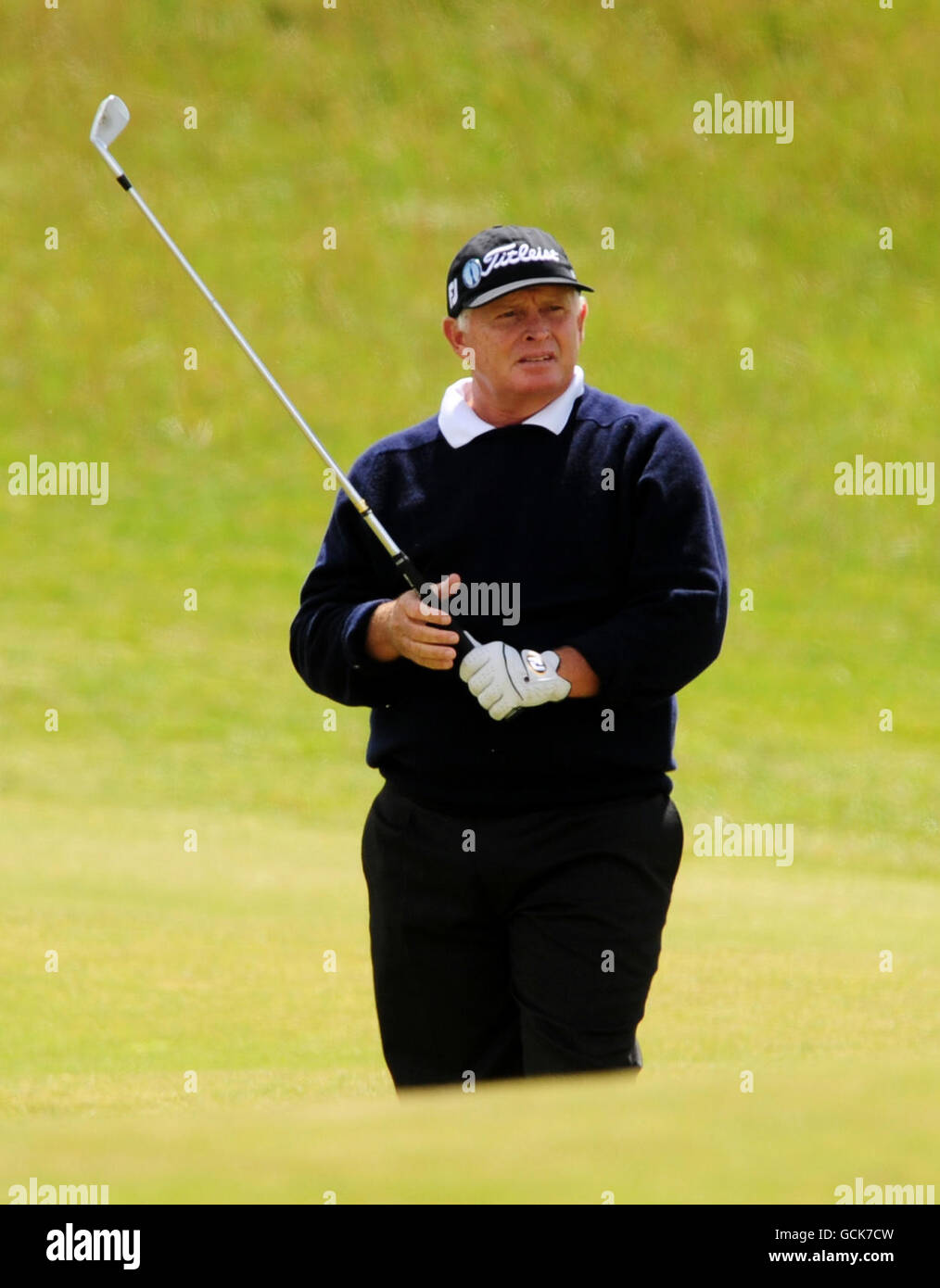 Australia's Peter Senior during round three of The Open Championship ...