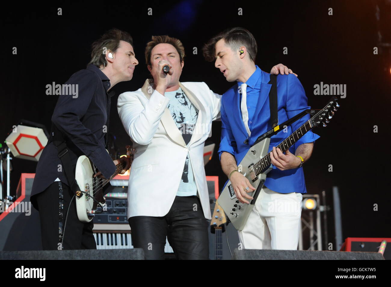 Simon Le Bon and Roger Taylor of Duran Duran with Mark Ronson and The ...