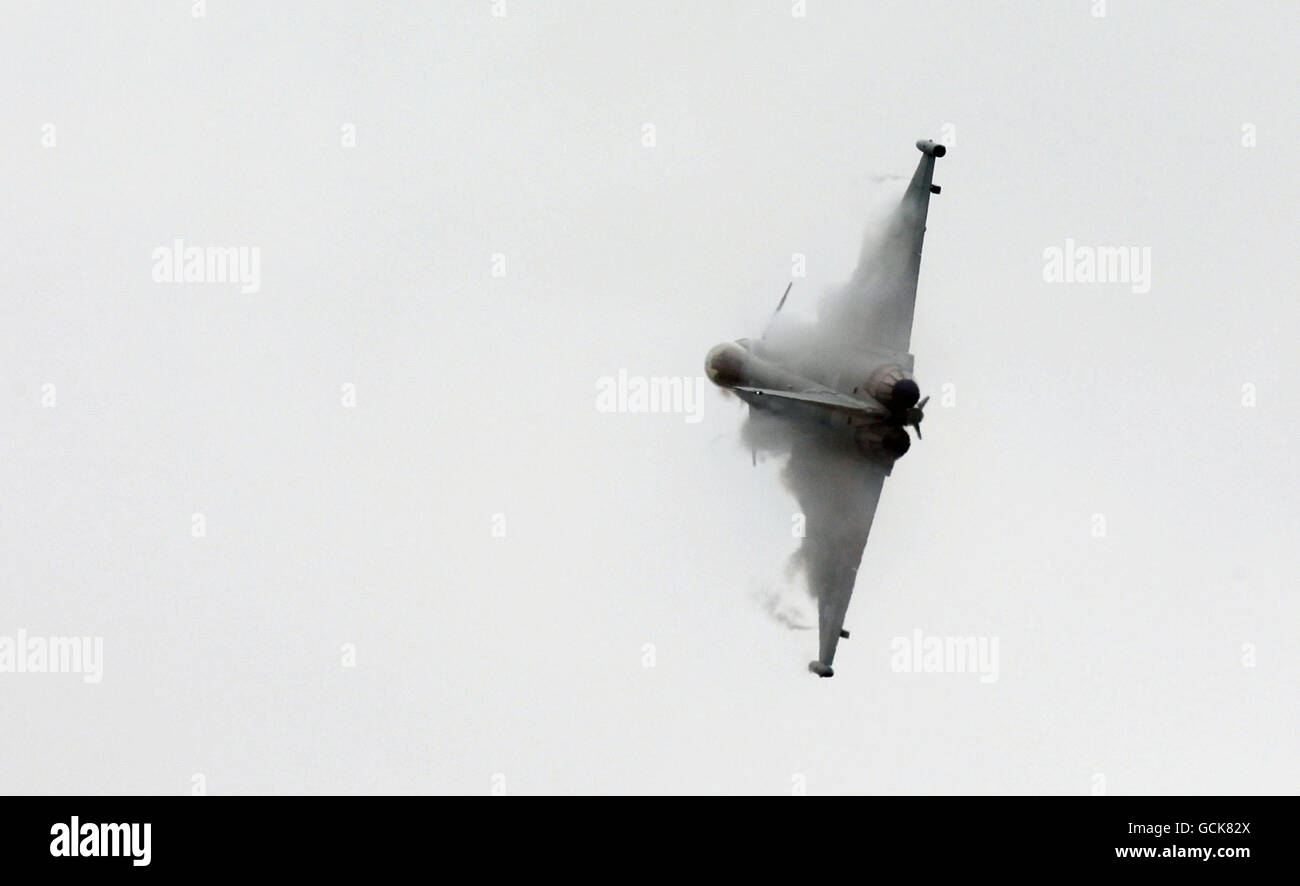 A Eurofighter Typhoon at the Royal International Air Tattoo at RAF ...
