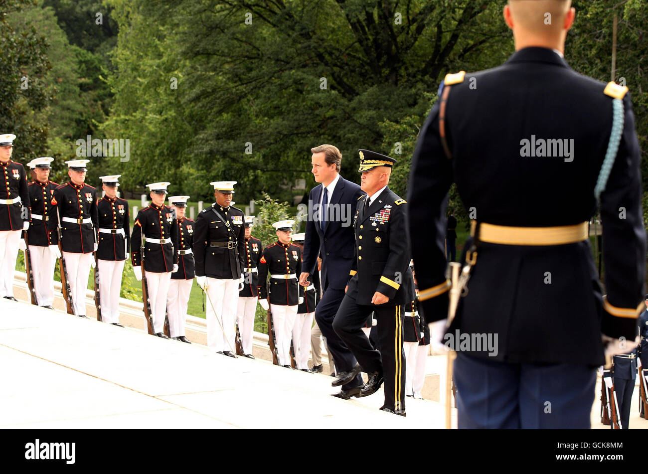 Cameron visits US Stock Photo - Alamy