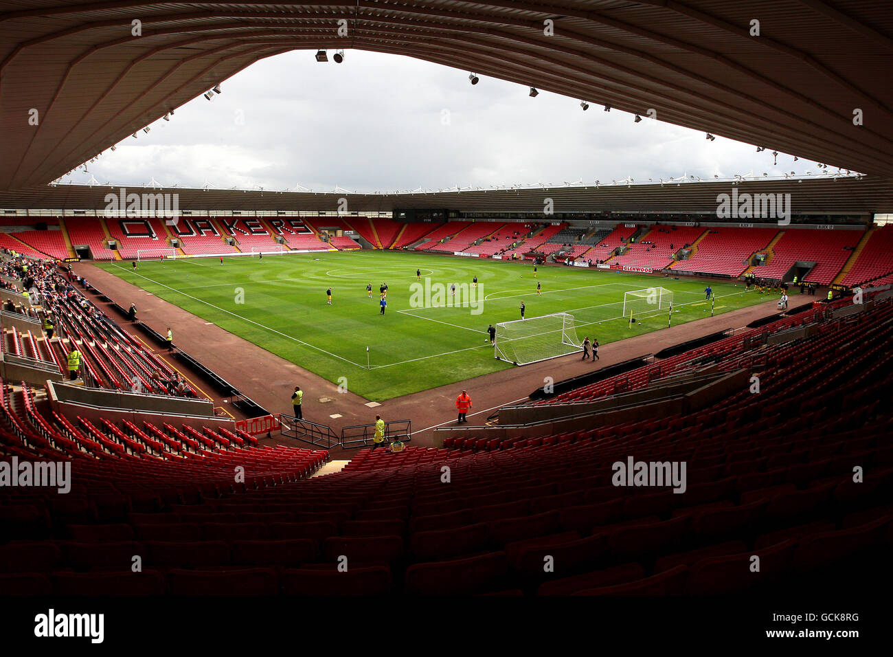 A general view of the Northern Echo Darlington Arena, home of ...