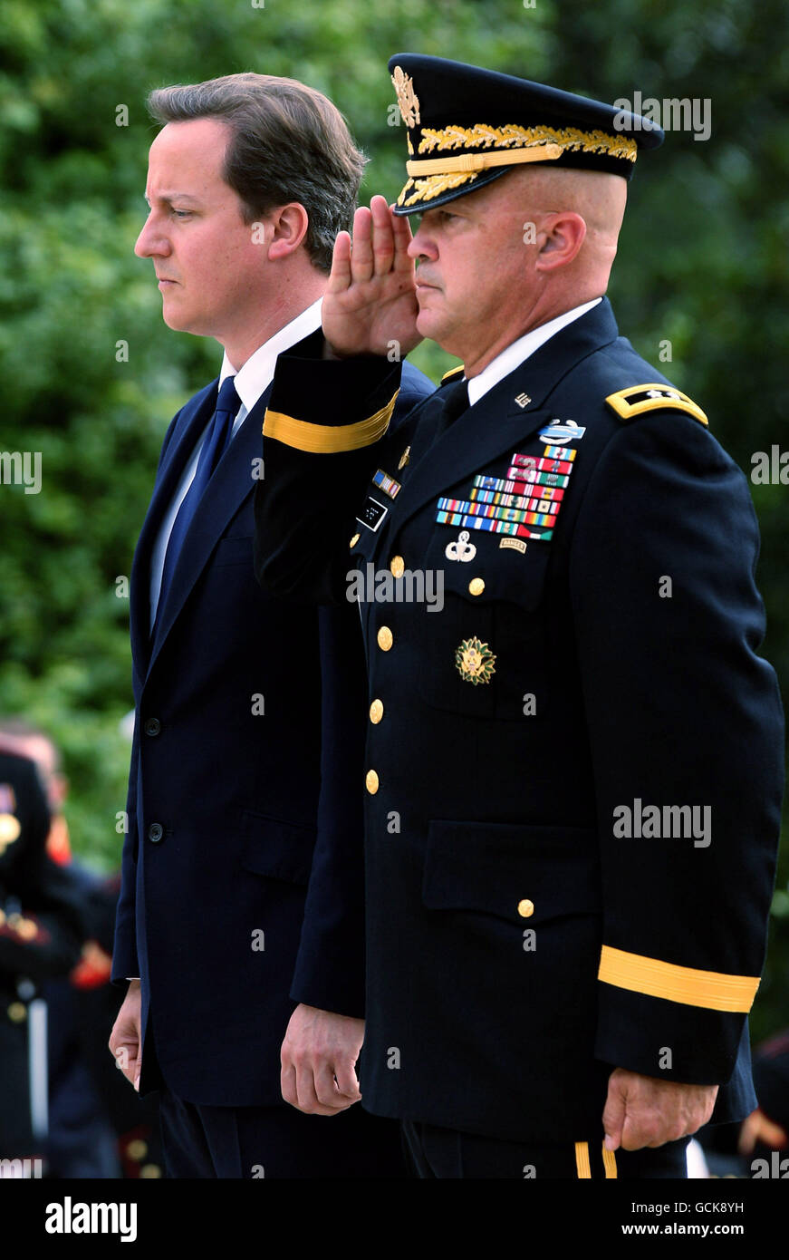 Cameron visits US Stock Photo - Alamy