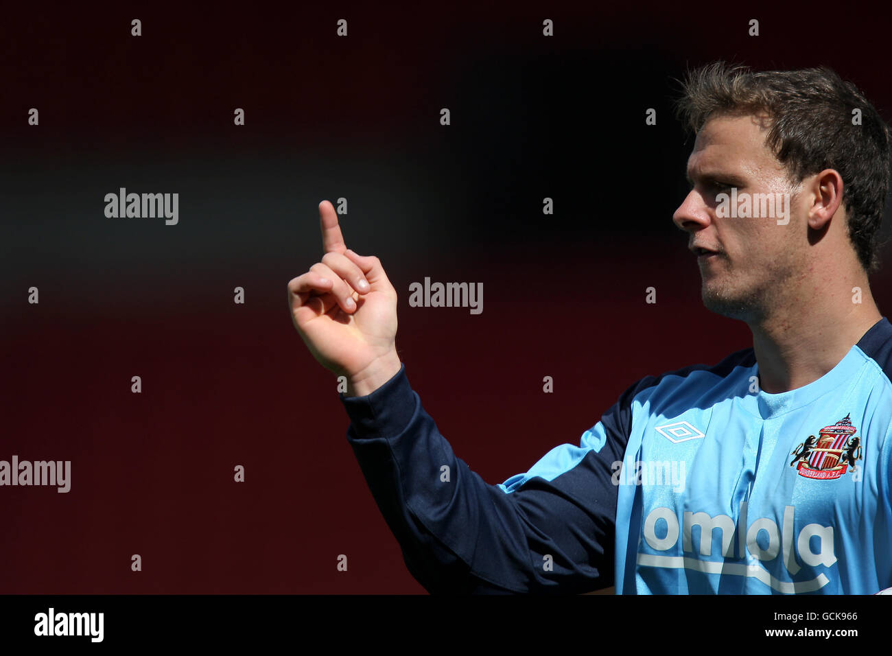 Sunderland goalkeeper trevor carson hi-res stock photography and images ...