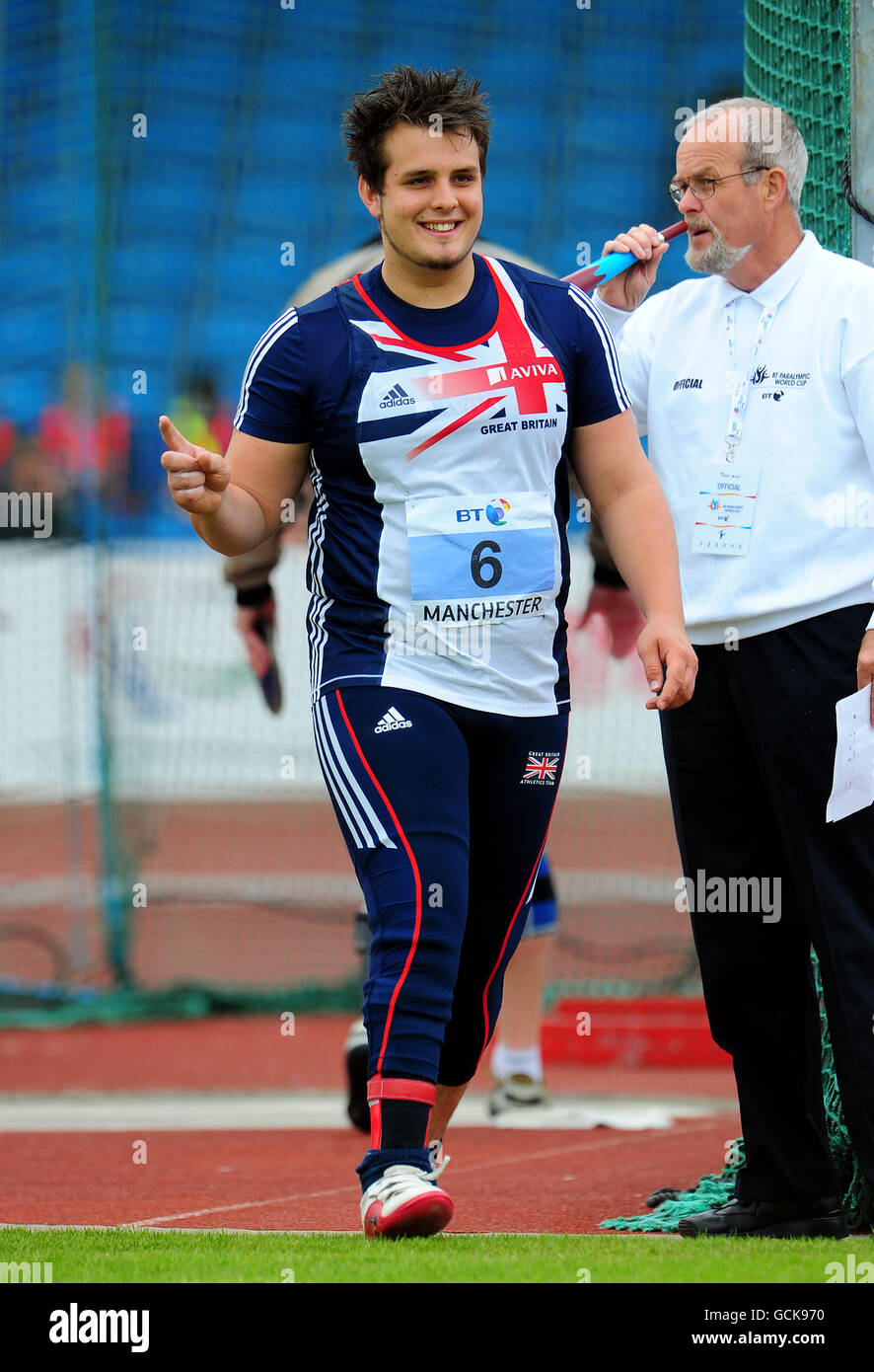 Aled davies discus hi-res stock photography and images - Alamy