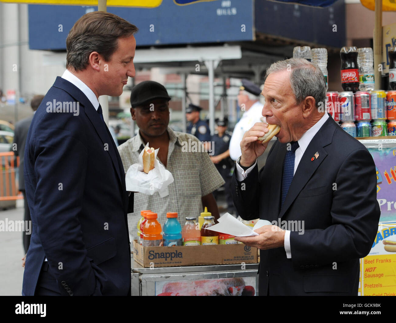 Cameron visits US Stock Photo - Alamy