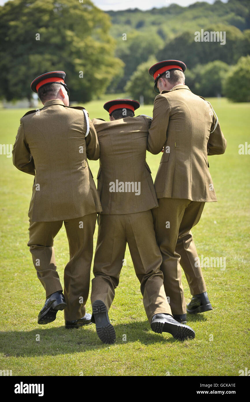 1st Regiment Royal Horse Artillery parade Stock Photo - Alamy