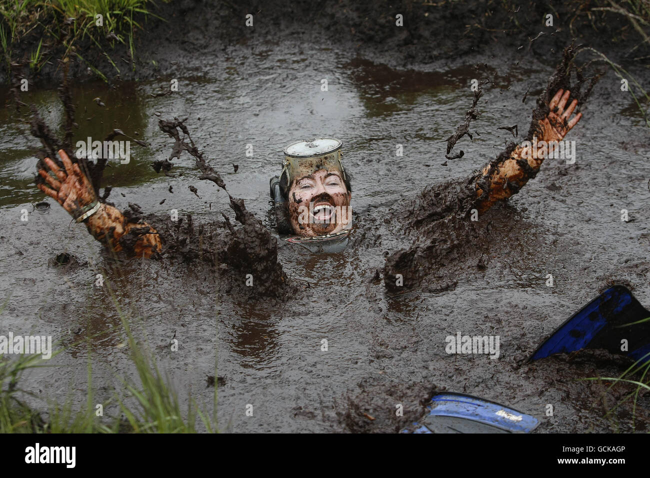 Northern Ireland Bog Snorkelling Championships Stock Photo: 111063478 ...