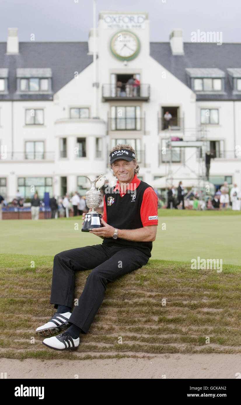 Golf - British Senior Open - Day Four - Carnoustie Golf Club Stock ...