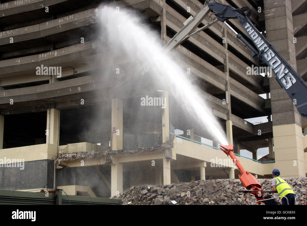 Iconic car park to be demolished Stock Photo - Alamy