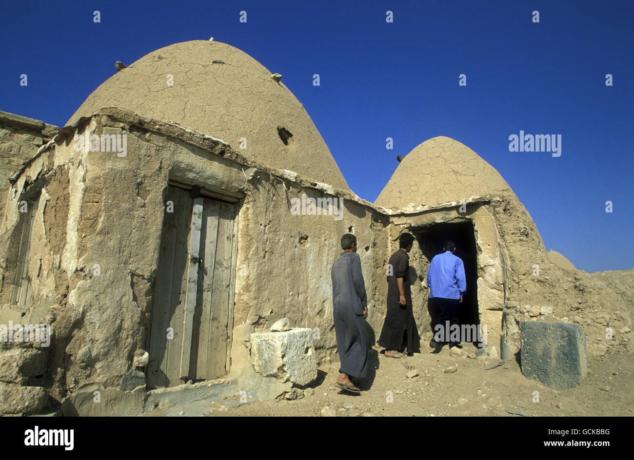 Traditional mud houses syria hi-res stock photography and images - Alamy