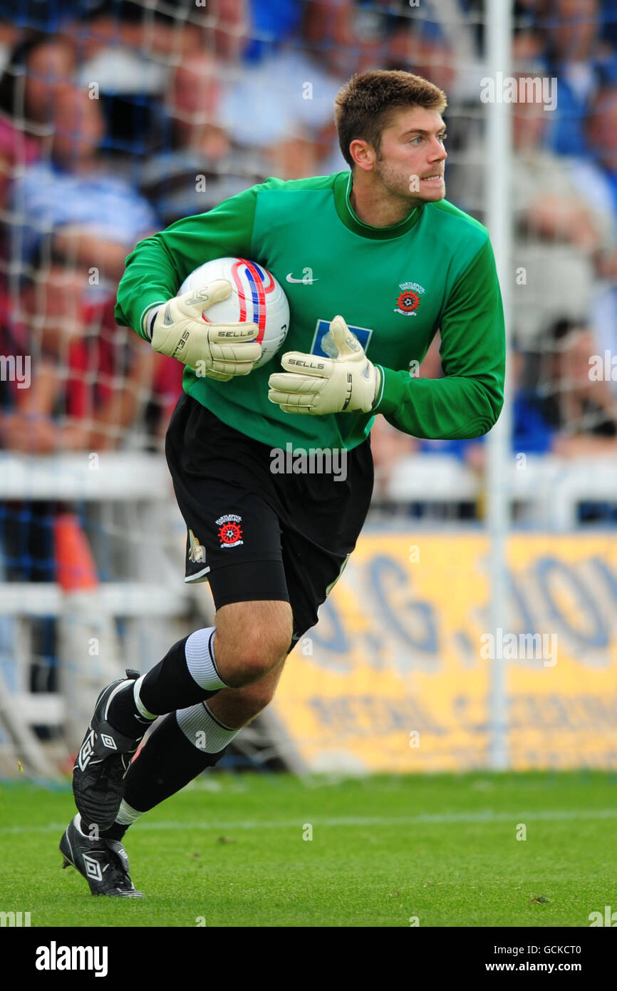 Hartlepool united goalkeeper hi-res stock photography and images - Alamy