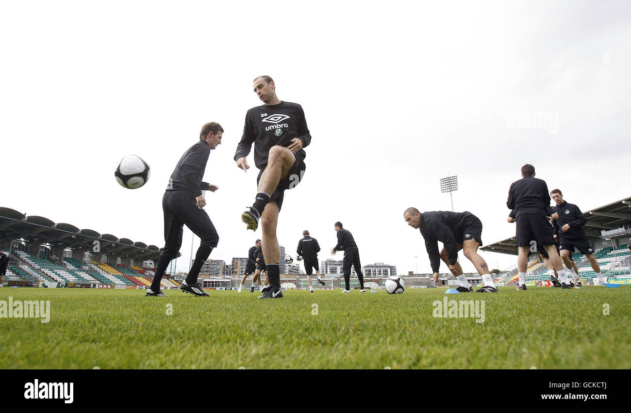 Soccer shamrock general view gv mangdm hi-res stock photography and ...