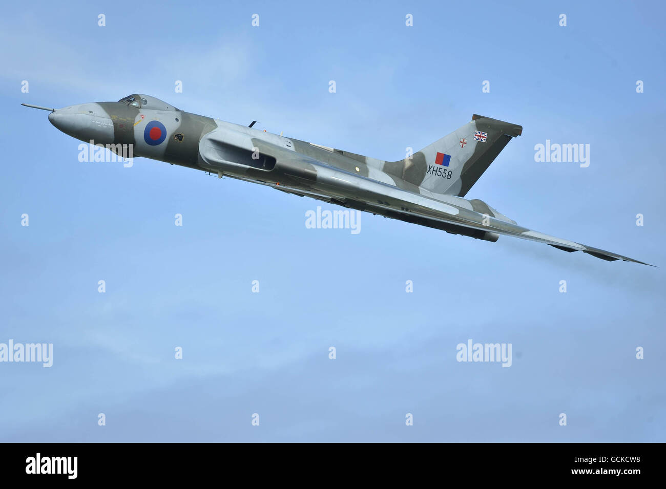 The only airworthy example in the world of the Avro Vulcan bomber ...