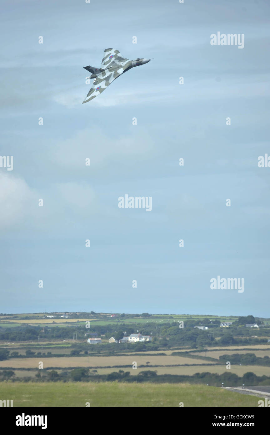 The only airworthy example in the world of the Avro Vulcan bomber ...