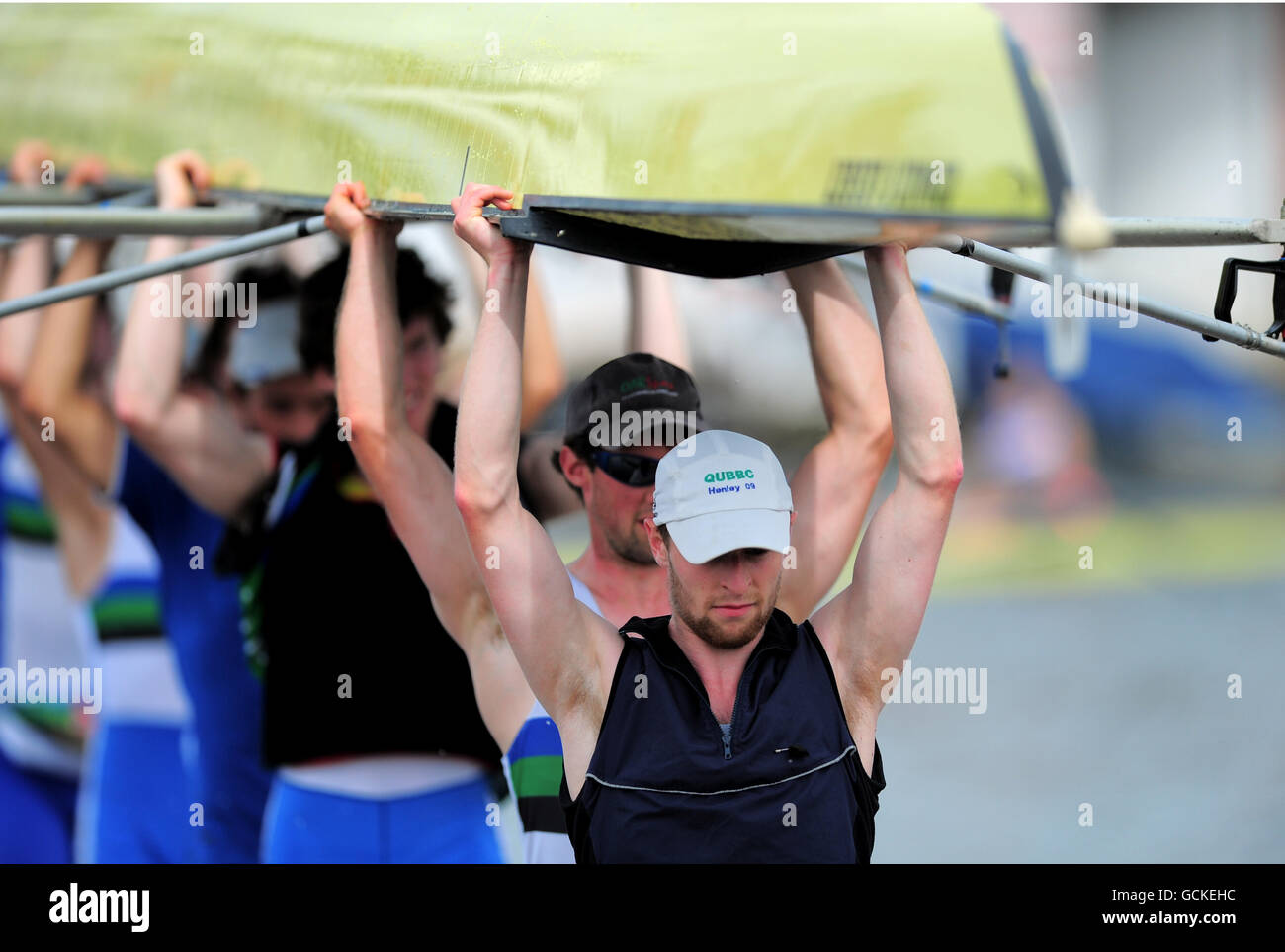 Rowing - Henley Royal Regatta - Day Two - Henley-on-Thames. Members of ...