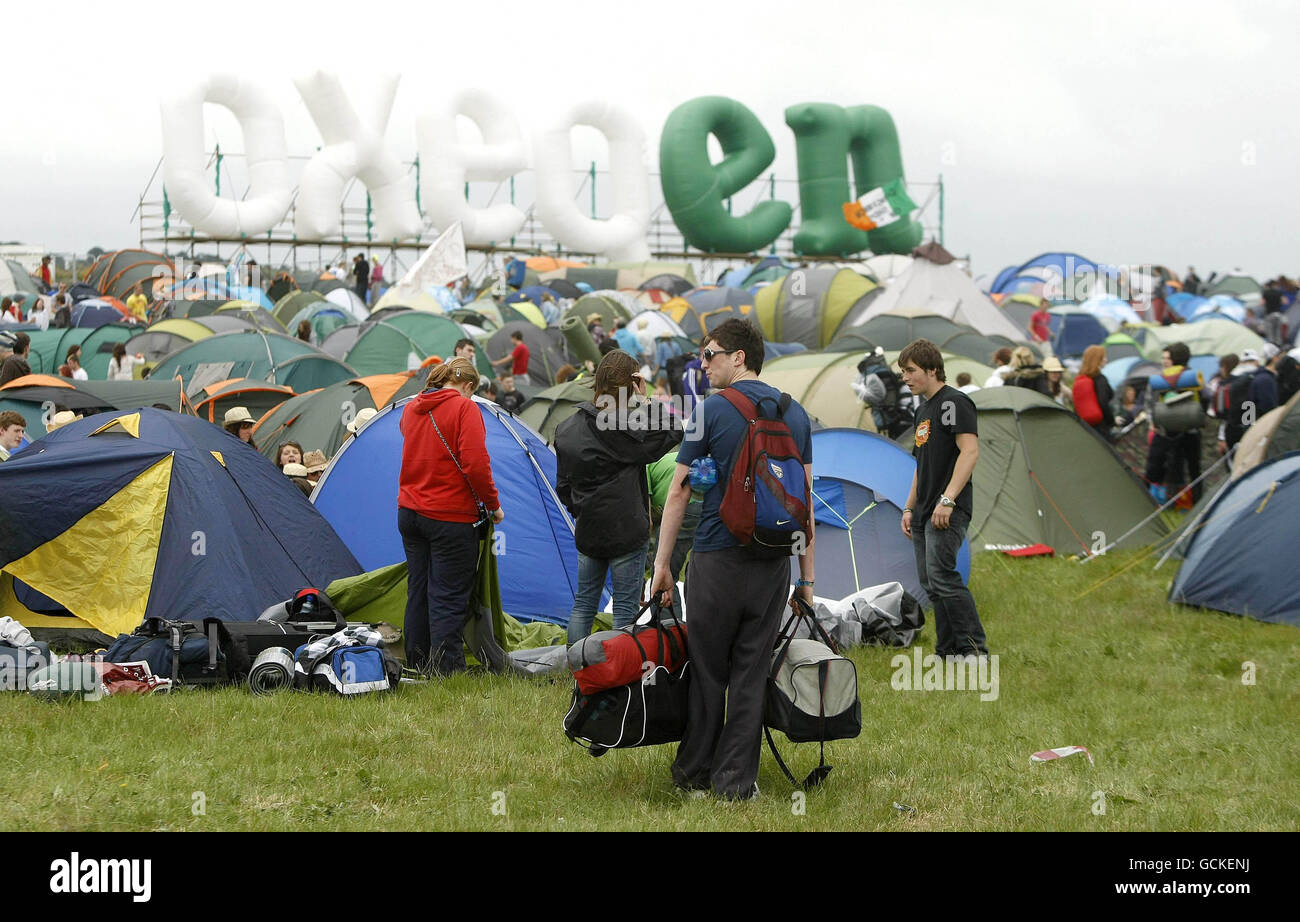 Oxegen Festival 2010 - Ireland Stock Photo - Alamy