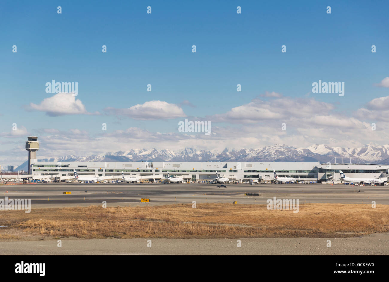 The C Terminal at the Ted Stevens Anchorage International Airport as ...