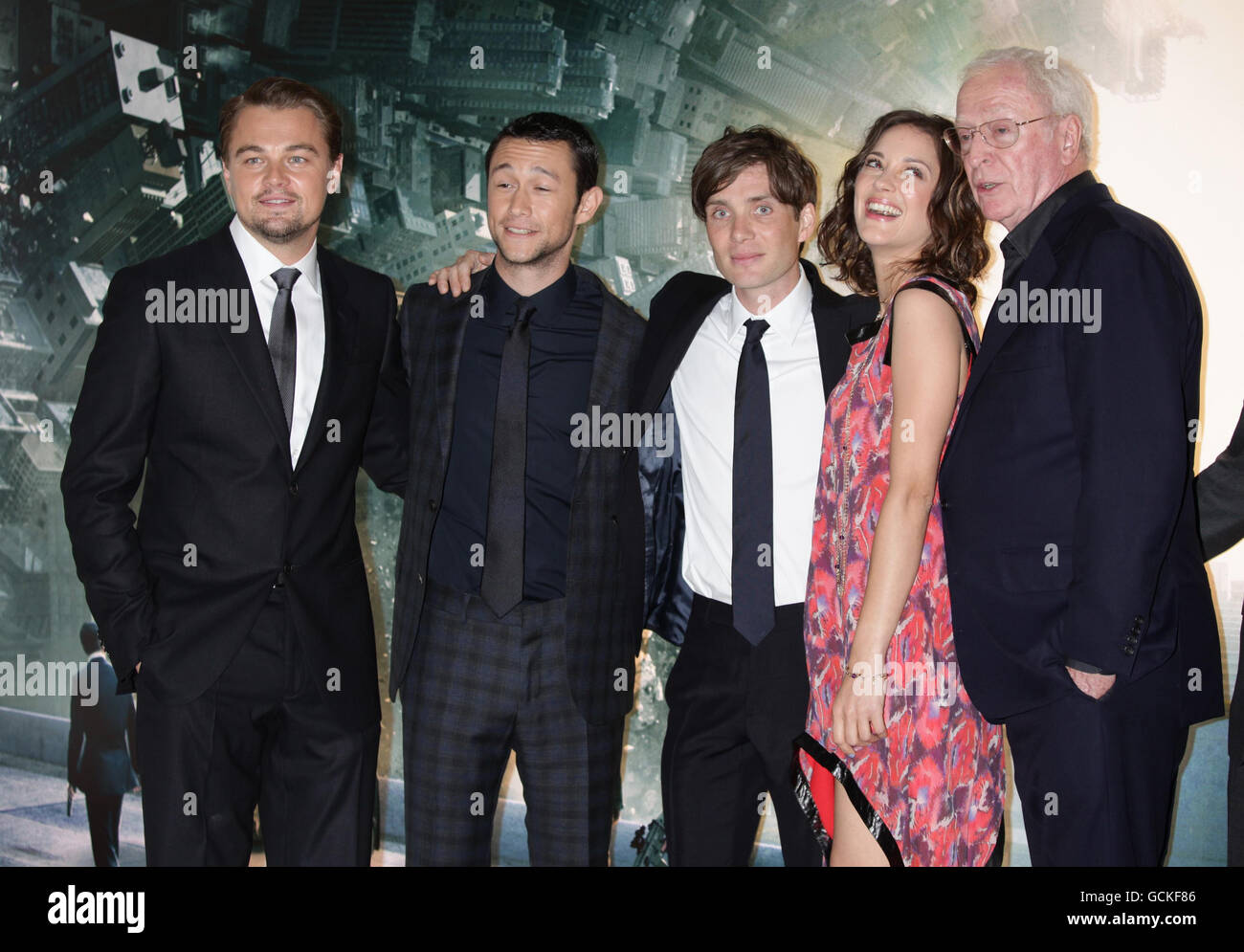 Joseph gordon levitt leonardo dicaprio inception hi-res stock ...
