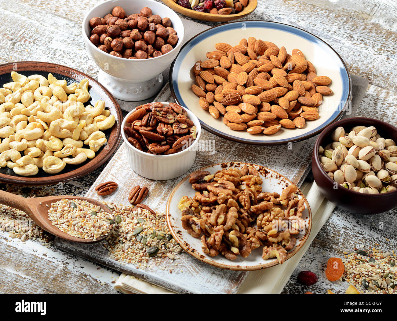 Mixed nuts heap on hi-res stock photography and images - Alamy