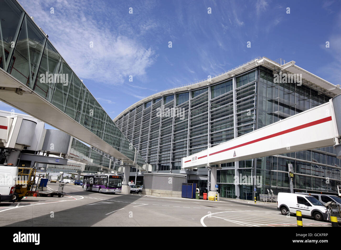 Stock - Heathrow Airport - Terminal Five. Terminal 5 at Heathrow ...