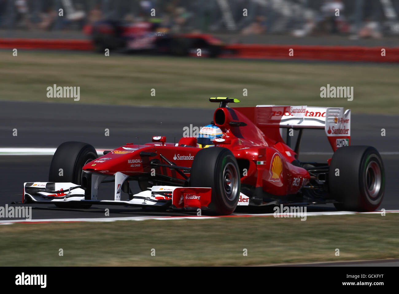 Ferraris fernando alonso the british grand prix at silverstone circuit ...
