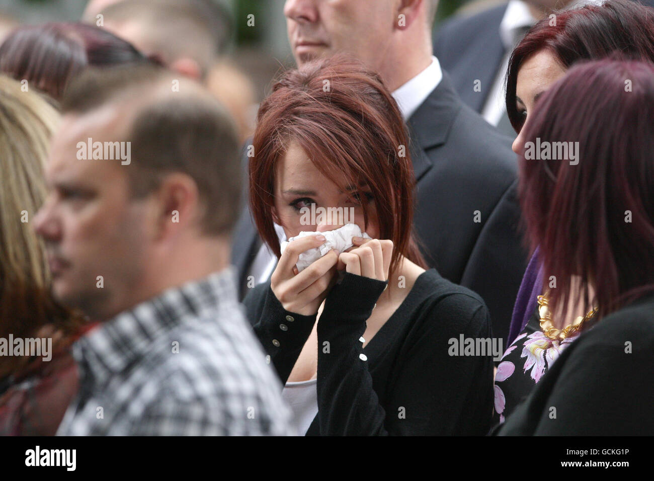 Private douglas halliday funeral hi-res stock photography and images ...