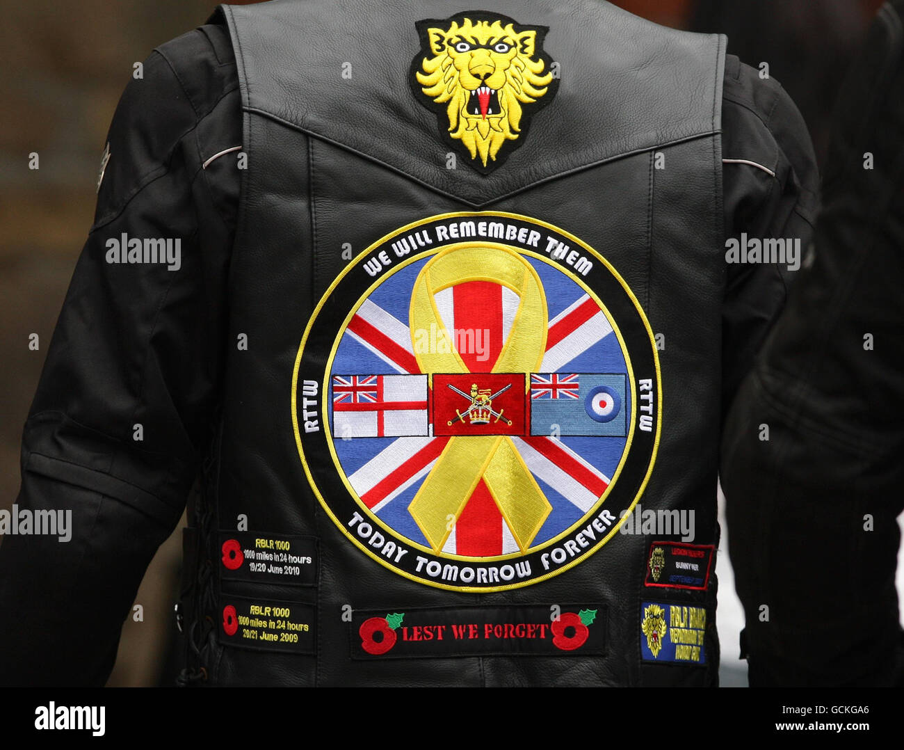 Private douglas halliday funeral hi-res stock photography and images ...