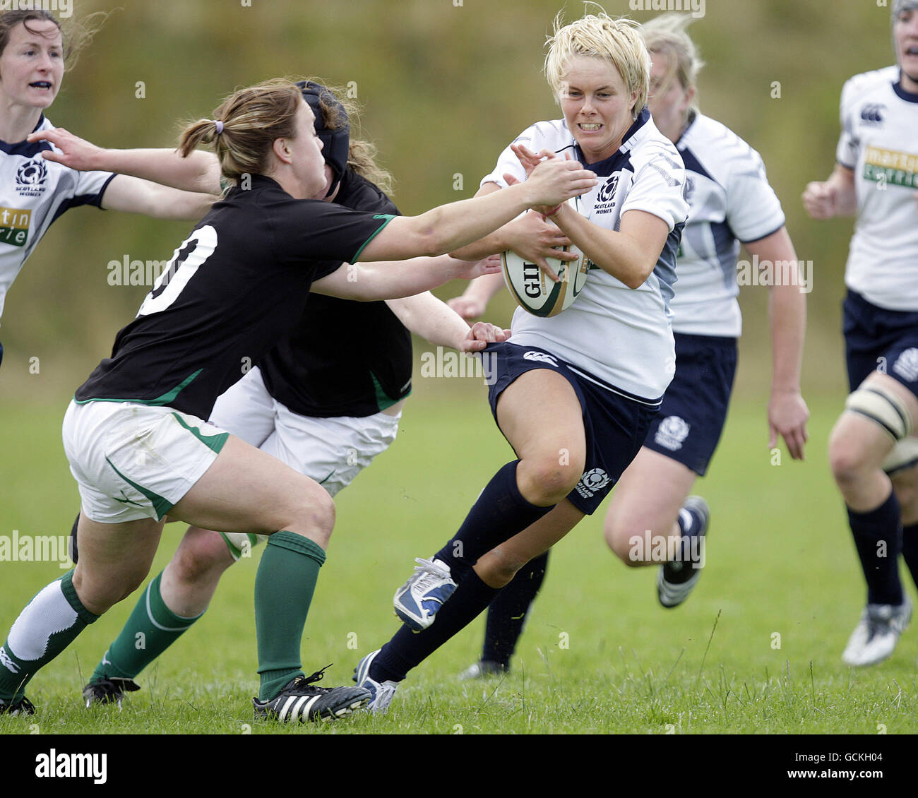 Rugby Union - Women's International - Scotland v Ireland - Lasswade RFC ...