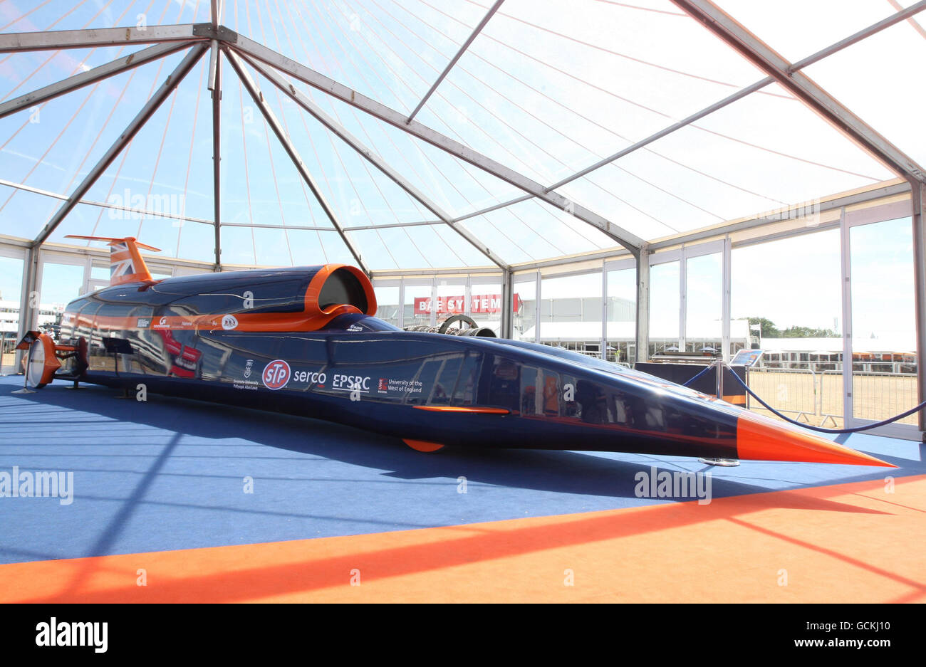 Bloodhound supersonic car hi-res stock photography and images - Alamy