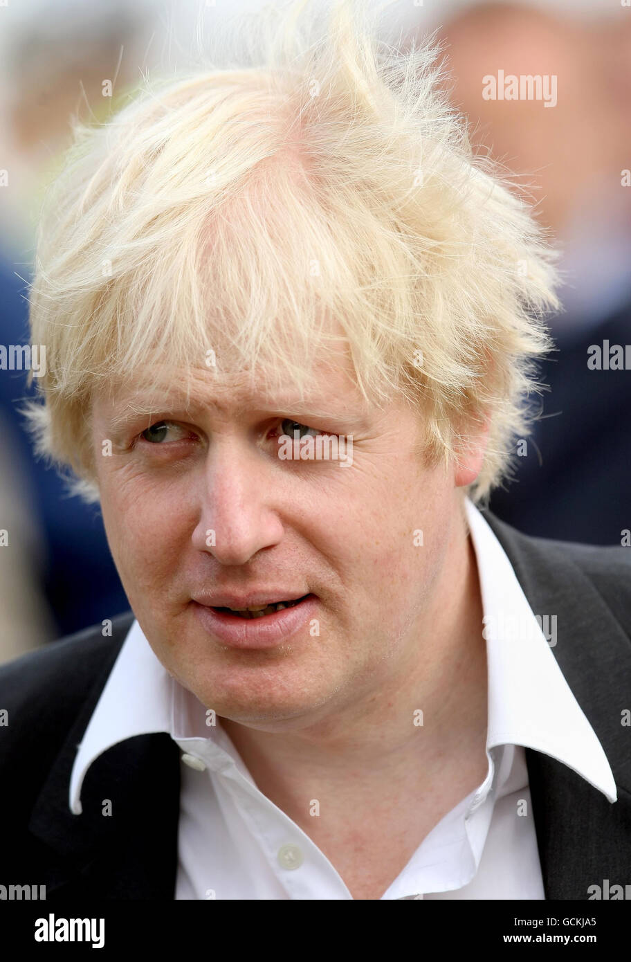 Boris Johnson launches Cycle Superhighway Stock Photo - Alamy