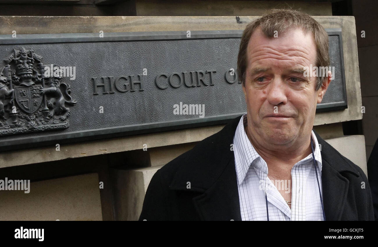 Michael Hamilton, father of murder victim Vicky Hamilton, outside The ...