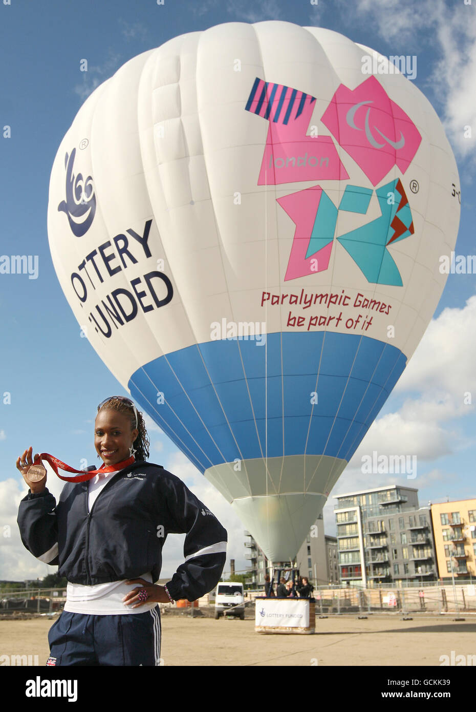 Olympic hot air balloon tour Stock Photo - Alamy