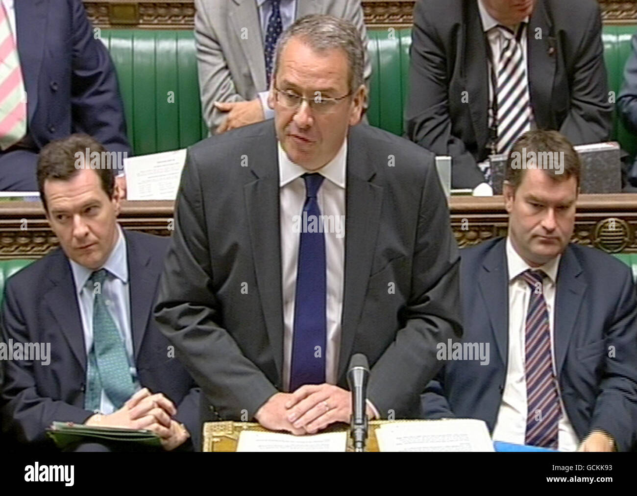 Treasury Financial Secretary Mark Hoban speaks about compensation for ...