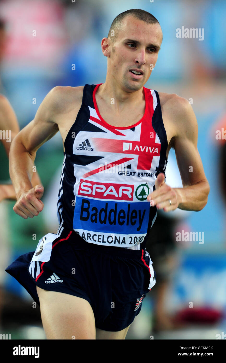 Great Britain's Andy Baddeley during the men's 1500m heats Stock Photo ...